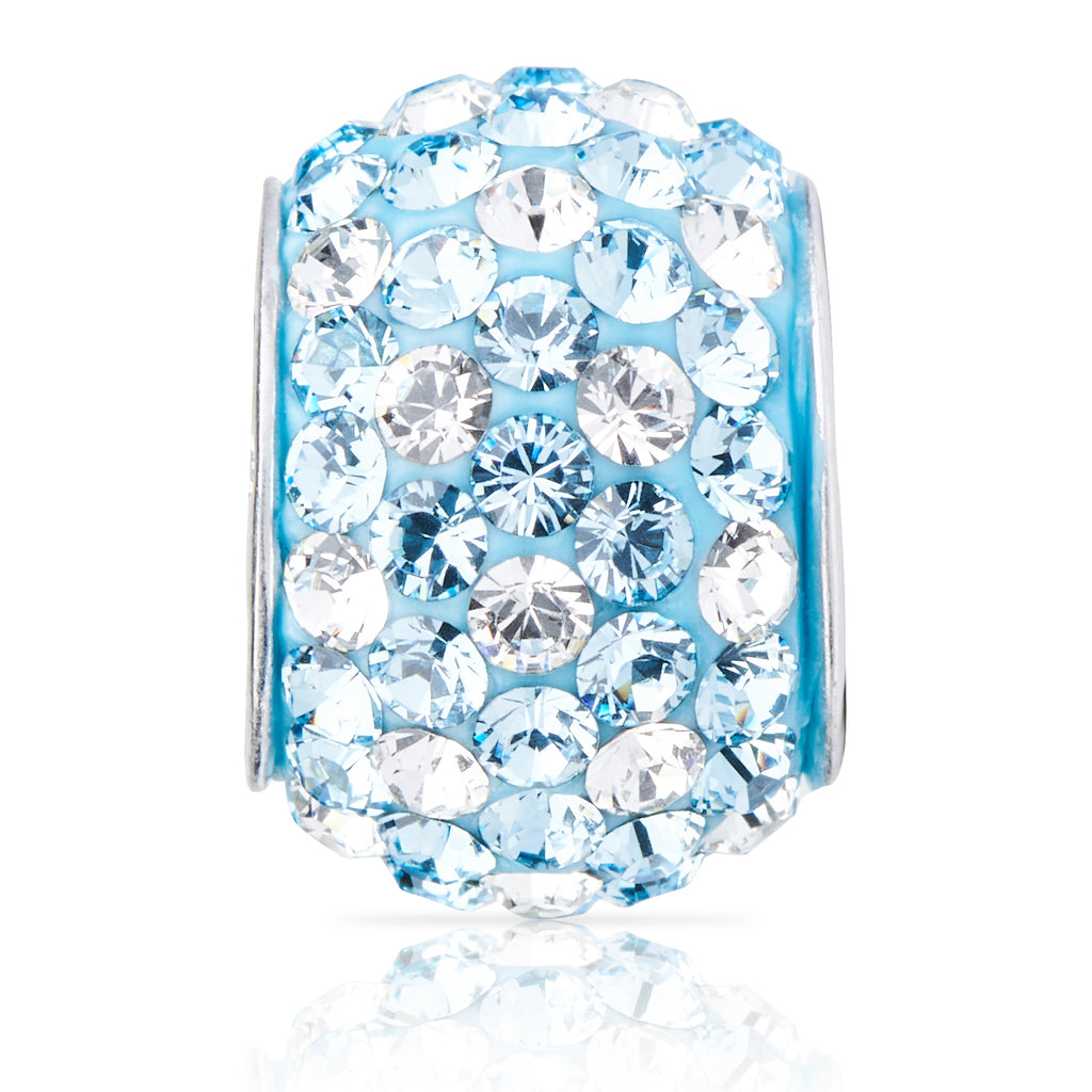 1864 | Sparklies® - Aqua & White Polka Dot (MAR) – Sparkle Life®
